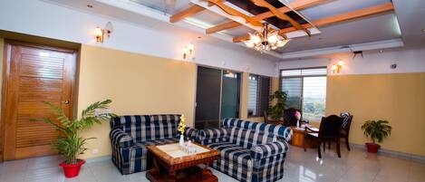 Sala de estar do lobby