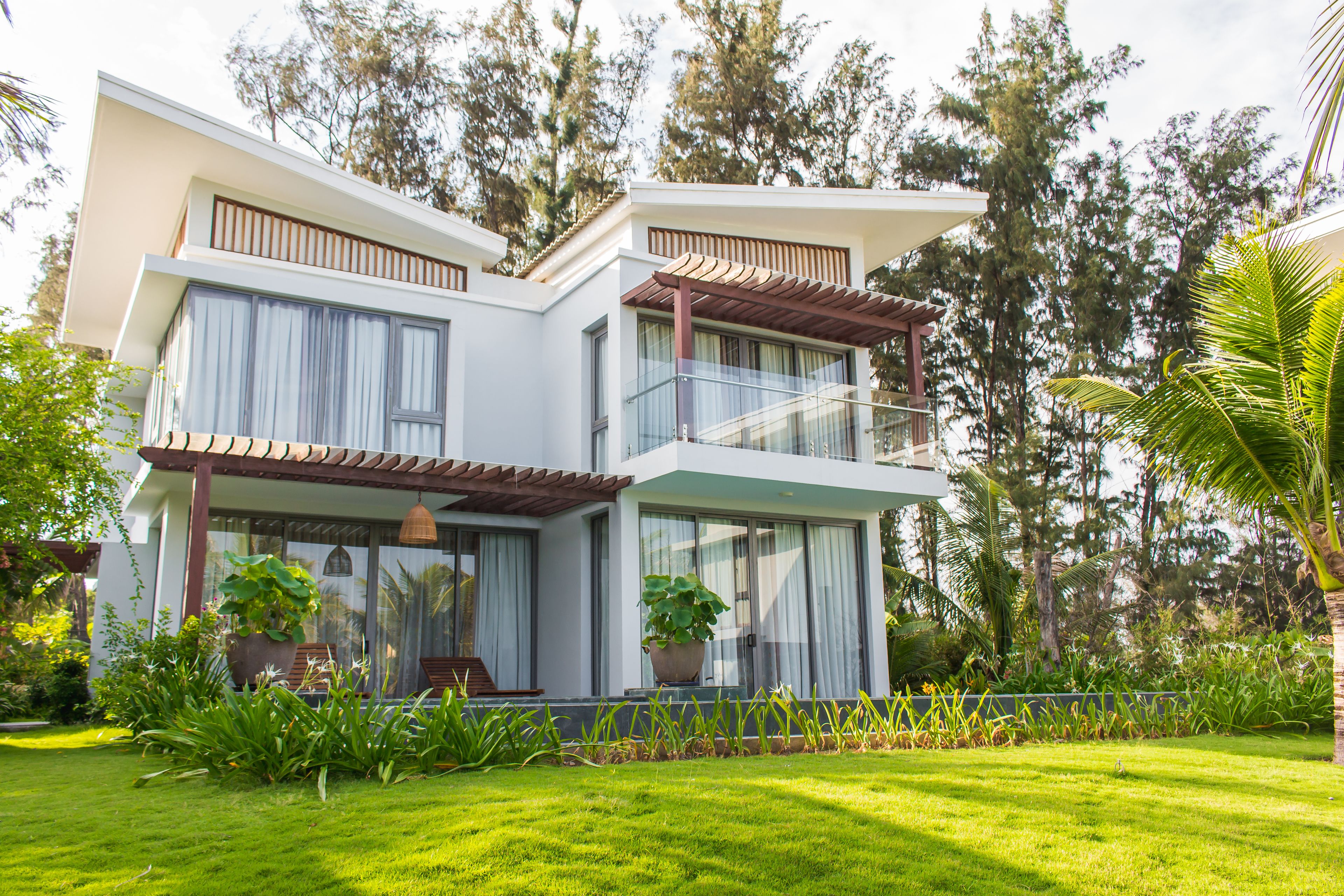 Villa, 3 quartos, piscina privativa, vista para o jardim | Terraço/pátio interior