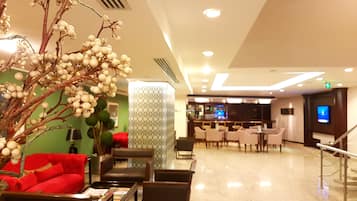 Sala de estar do lobby