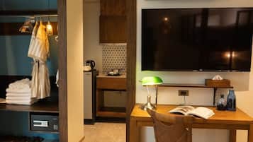 1 quarto, minibar, cofre no quarto, com decoração personalizada