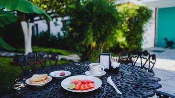 Refeições ao ar livre