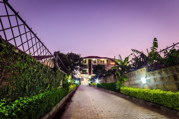 Entrada do alojamento