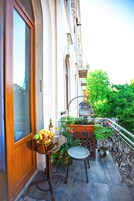 Apartamento Familiar, varanda, Vista para a cidade | Terraço/pátio interior