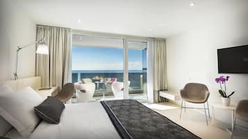 1 quarto, roupas de cama premium, frigobar, cofres nos quartos