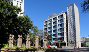 Fachada da propriedade