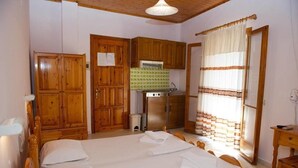 Estúdio, vista para a montanha | Cofre no quarto, quartos insonorizados, ferro/tábua de engomar 