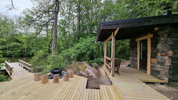 Área para churrascos e piqueniques