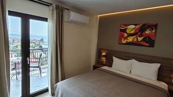 Quarto Duplo ou Twin, vista para o mar | Cofre no quarto, secretária, quartos insonorizados