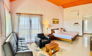 Quarto Duplo Deluxe, 1 quarto, vista para o oceano (B3-VIP 1 double bed) | Roupa de alta qualidade, secretária, quartos insonorizados 