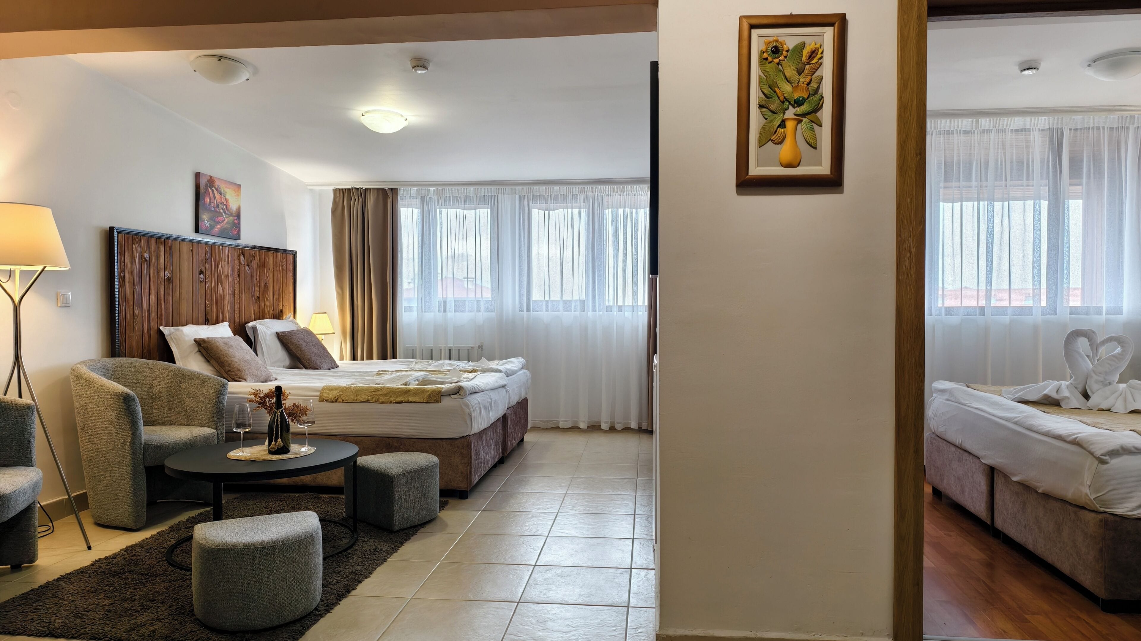 Apartamento Deluxe, 1 quarto | Com mobília individualizada, secretária, ferro/tábua de engomar 