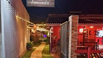 Fachada da propriedade