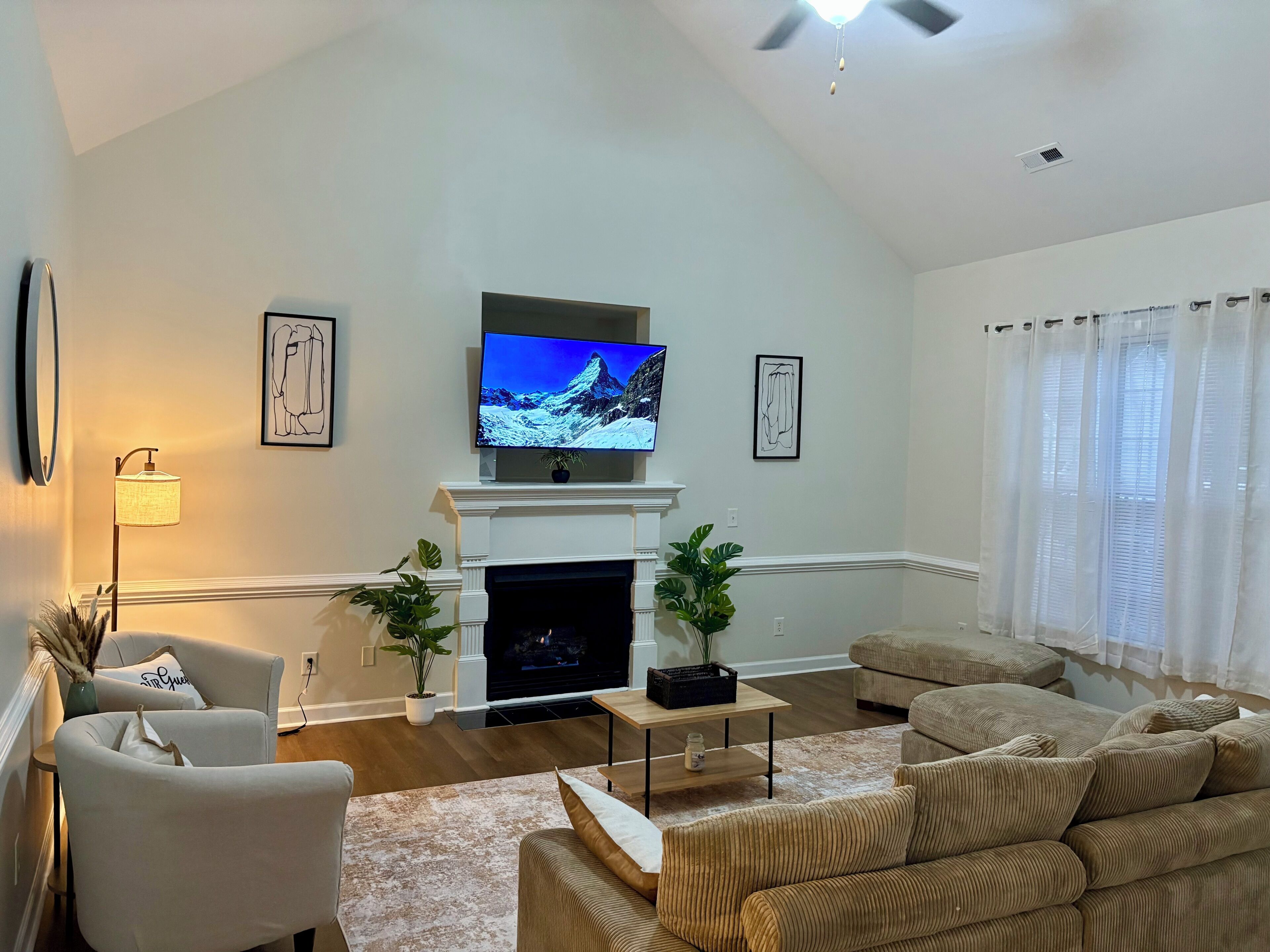 Backyard Retreat: Swing, Grill & Spacious Living - Greenville, NC