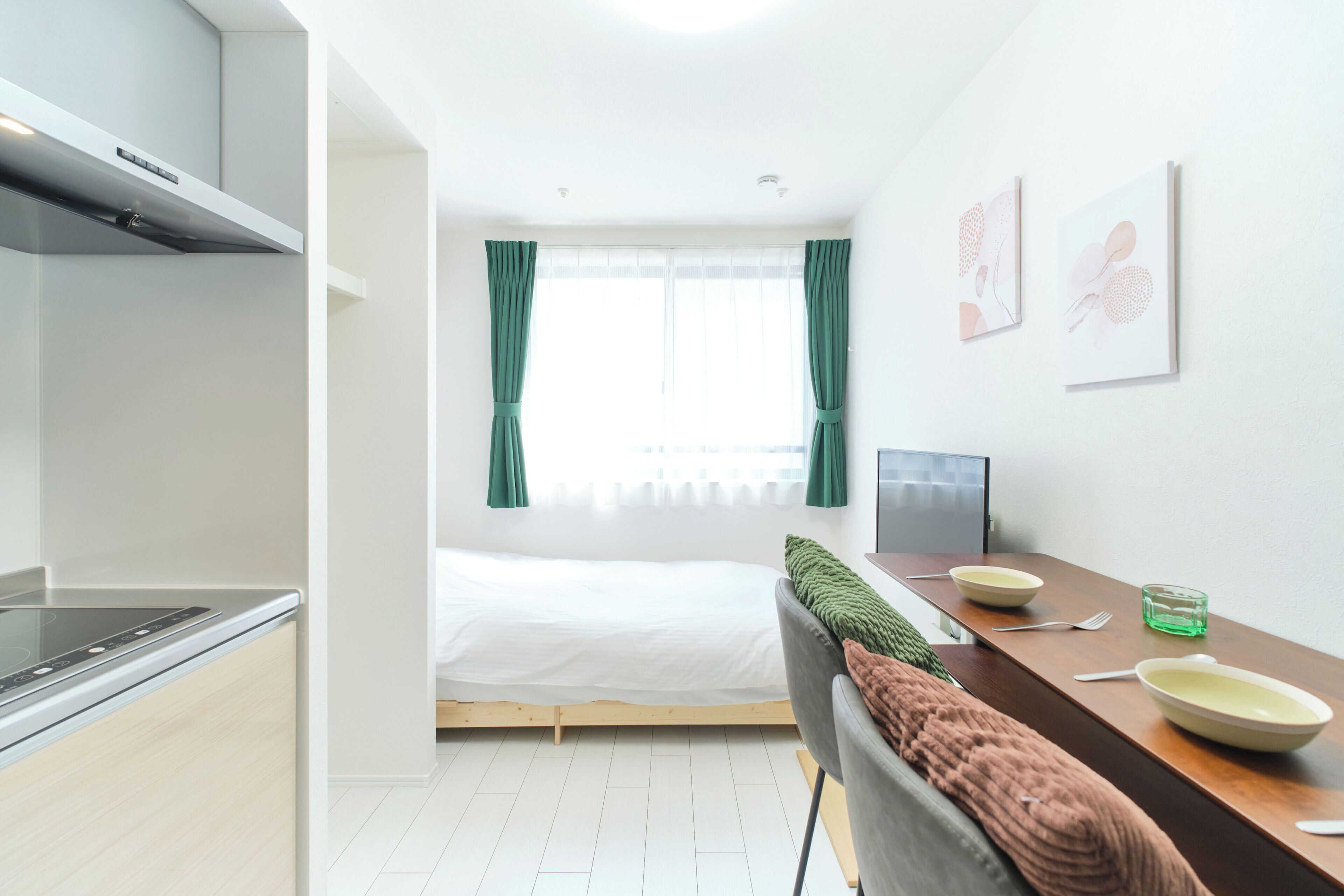 Apartamento | Secretária, cortinas/cortinados opacos, Wi-fi grátis 
