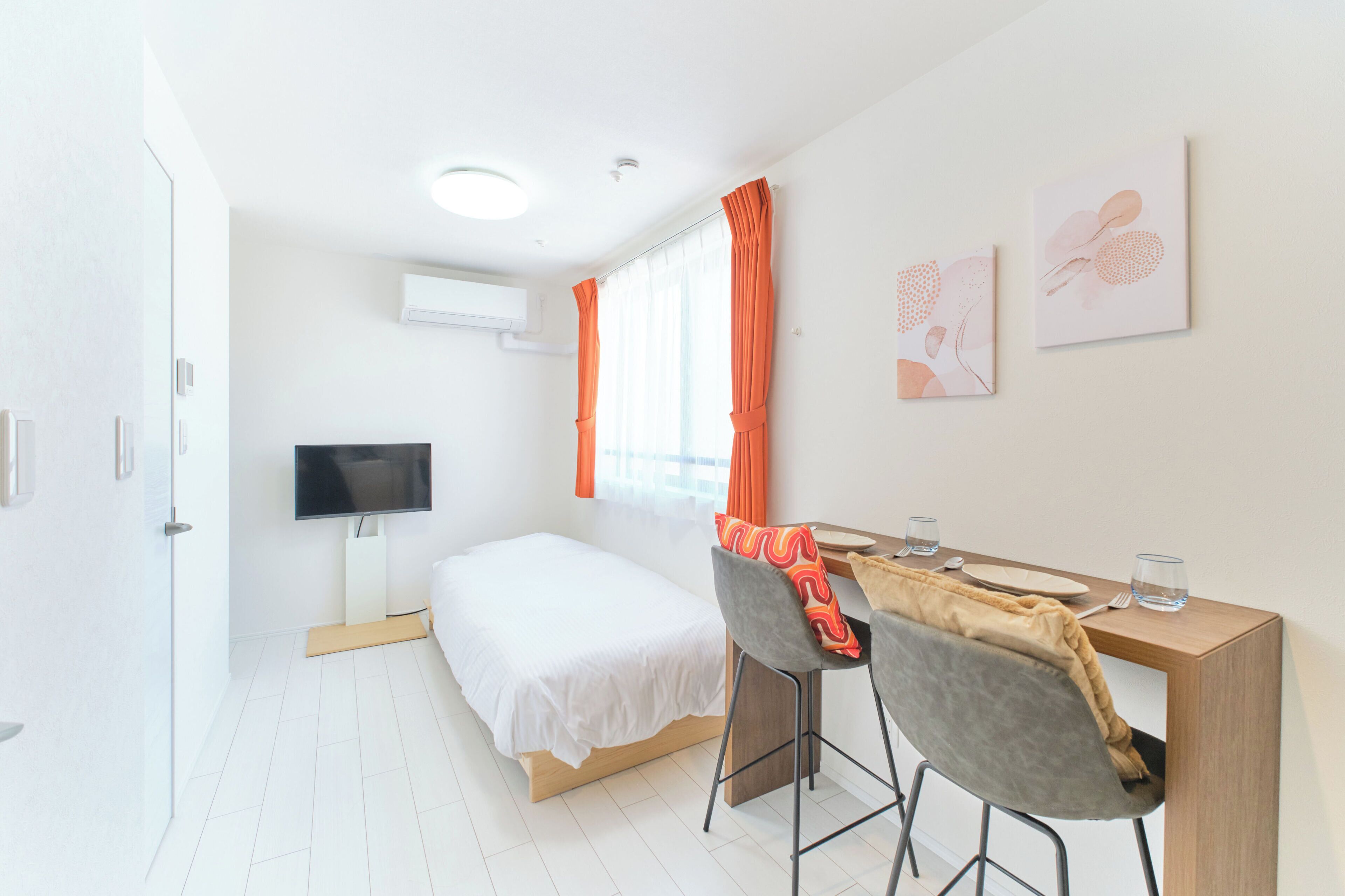 Apartamento | Secretária, cortinas/cortinados opacos, Wi-fi grátis 