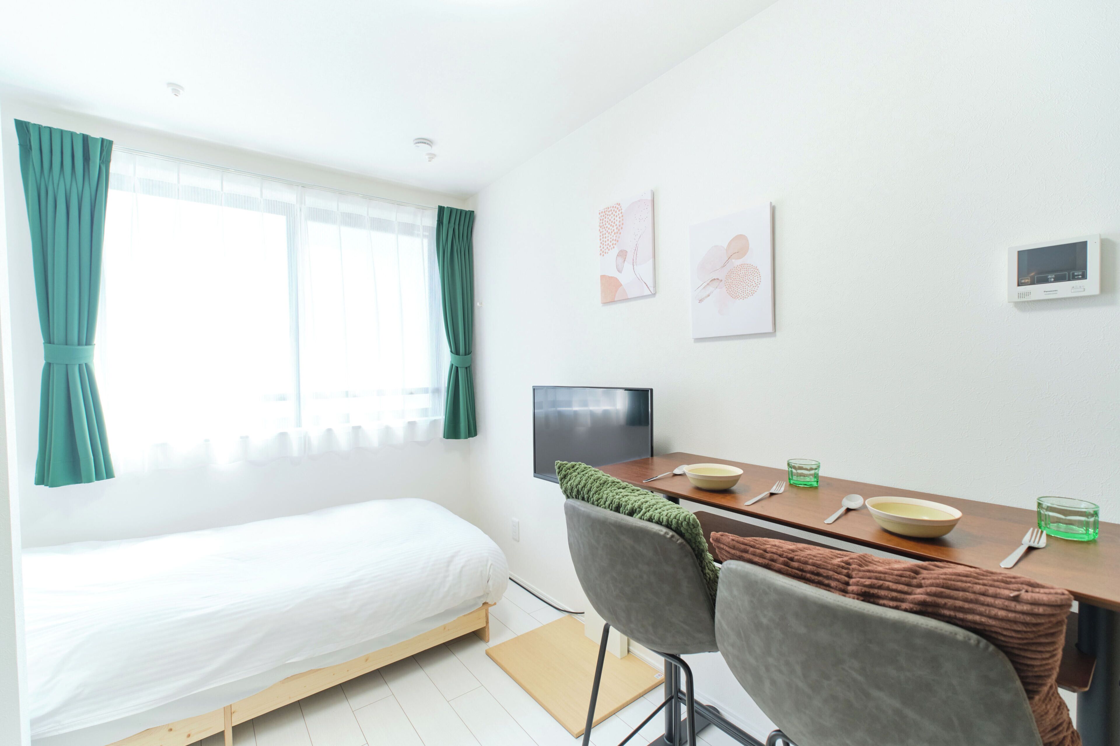 Apartamento | Secretária, cortinas/cortinados opacos, Wi-fi grátis 