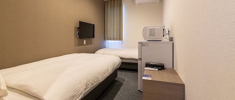 Quarto Twin (check-in is not available after 11PM) | Wi-fi grátis, roupa de cama fornecida