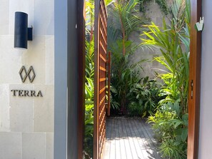 Fachada da propriedade