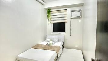 Condo família, 2 quartos, cozinha, vista para o pátio