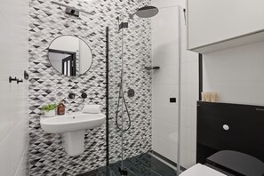 Apartamento superluxo, vista para a cidade | Banheiro