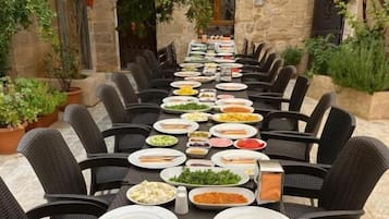 Opções para refeição ao ar livre