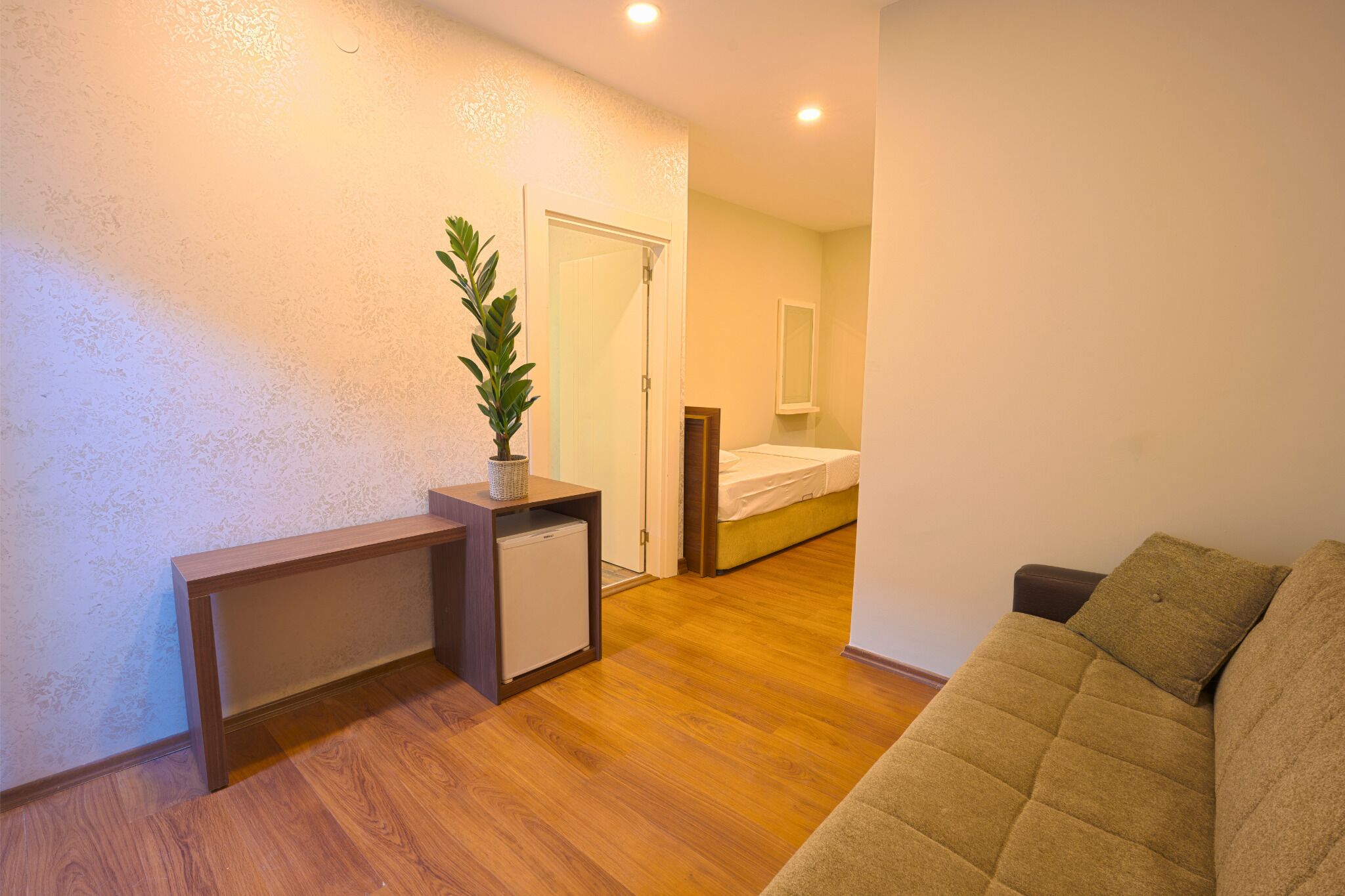 Quarto conforto | Área de estar | TV LED 32 polegadas com canais a cabo