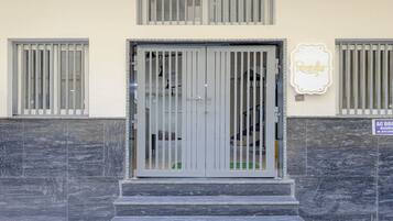 Entrada do alojamento