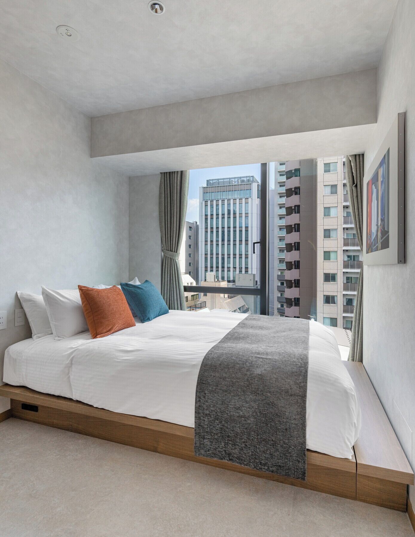 Quarto triplo superluxo | Cofres nos quartos, cortinas blackout, ferros/tábuas de passar roupa