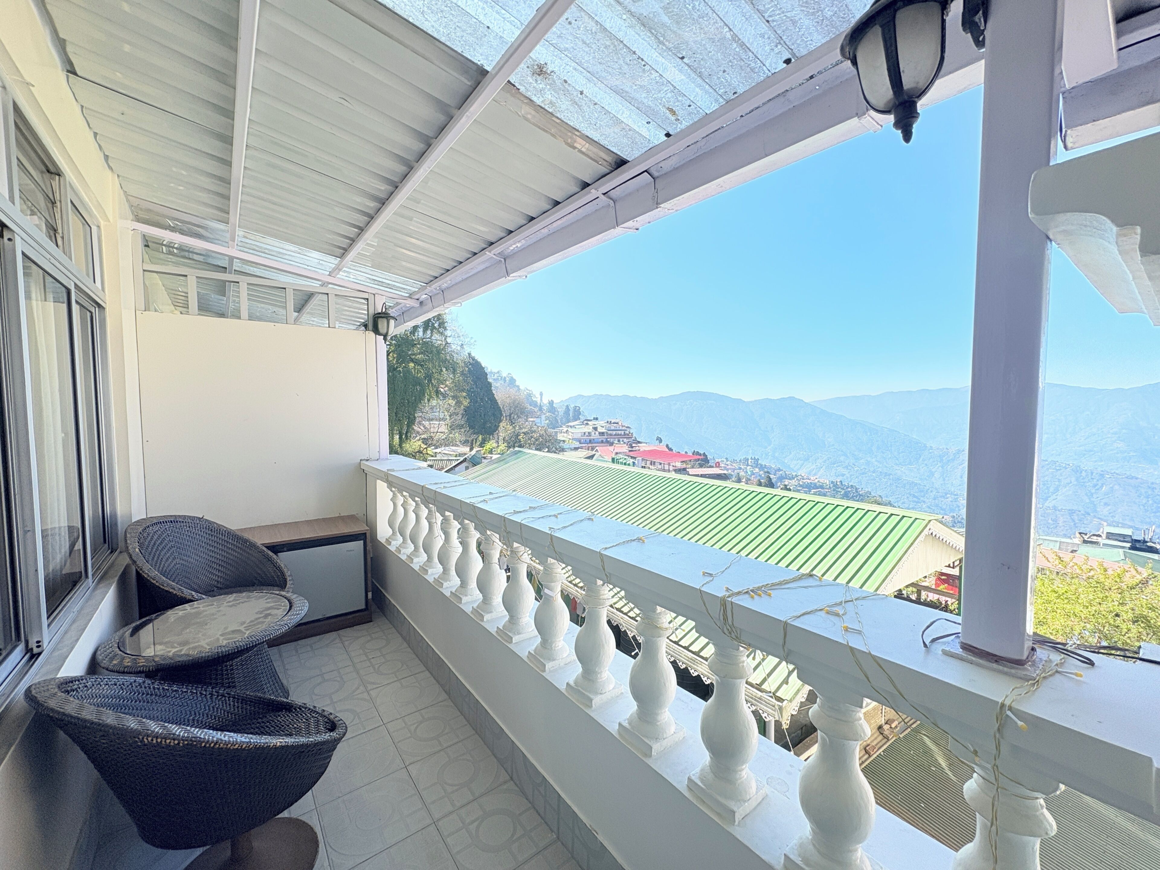 Quarto casal júnior, vista para a cidade | Vista do quarto