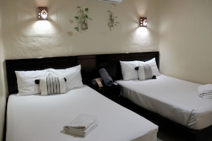 Quarto Duplo Standard | Wi-fi grátis, roupa de cama fornecida
