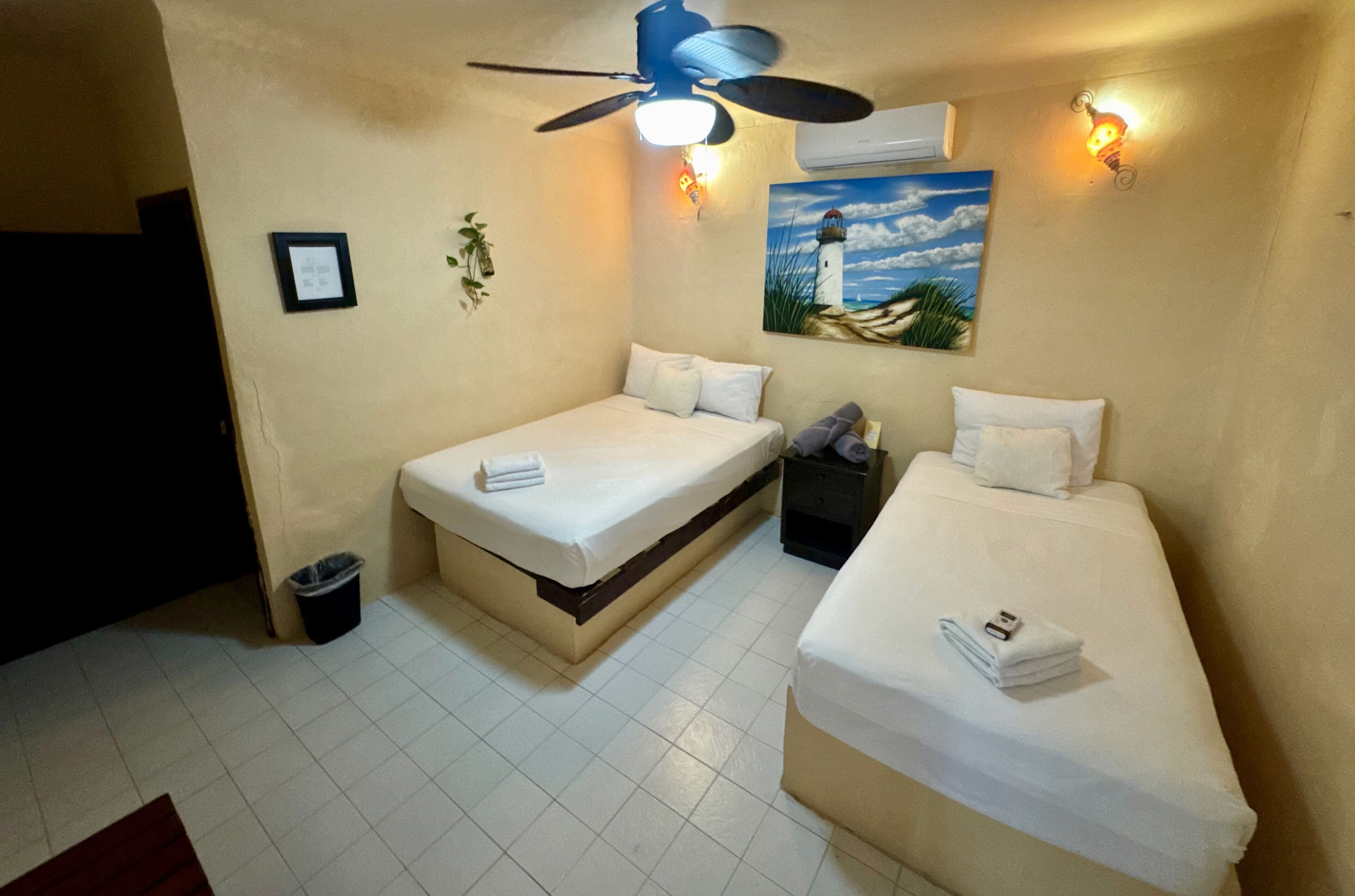 Quarto Triplo Deluxe | Wi-fi grátis, roupa de cama fornecida 