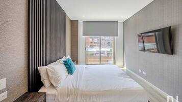 Apartamento, várias camas, banheira de hidromassagem grande, Vista para a cidade (Balcones 202) | 3 quartos