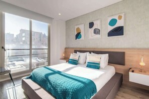 Apartamento, várias camas, banheira de imersão, vista para a cidade (Balcones 303) | 2 quartos