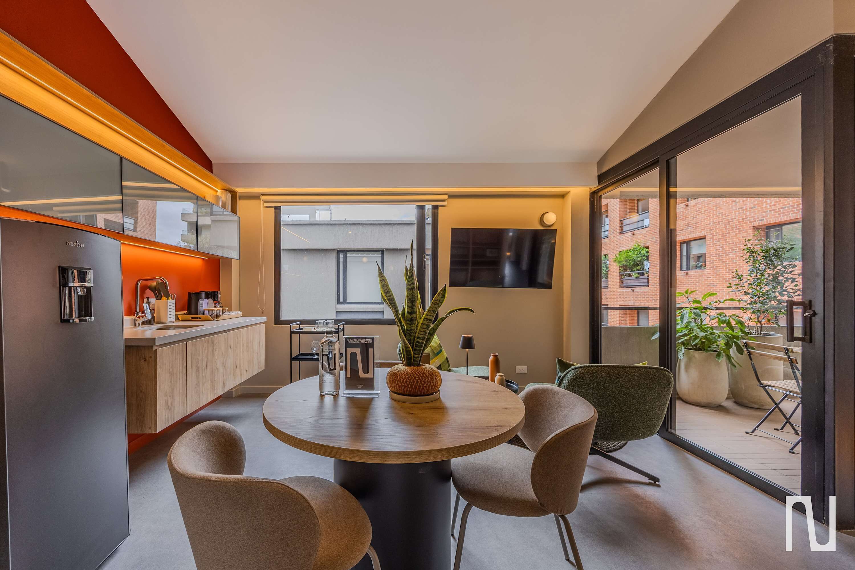 Apartamento, várias camas, varanda, vista para a cidade (Gardens B302 +303) | Cozinha privada