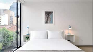 Apartamento, 1 cama de casal, cozinha, Vista para a cidade (Macae 410) | 1 quarto