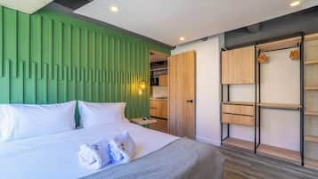 Apartamento, 1 cama queen-size e sofá-cama, pátio, Vista para a cidade (Mambe 501) | 1 quarto