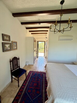 Quarto casal luxo, vista para o vale | Roupas de cama de algodão egípcio, roupas de cama premium