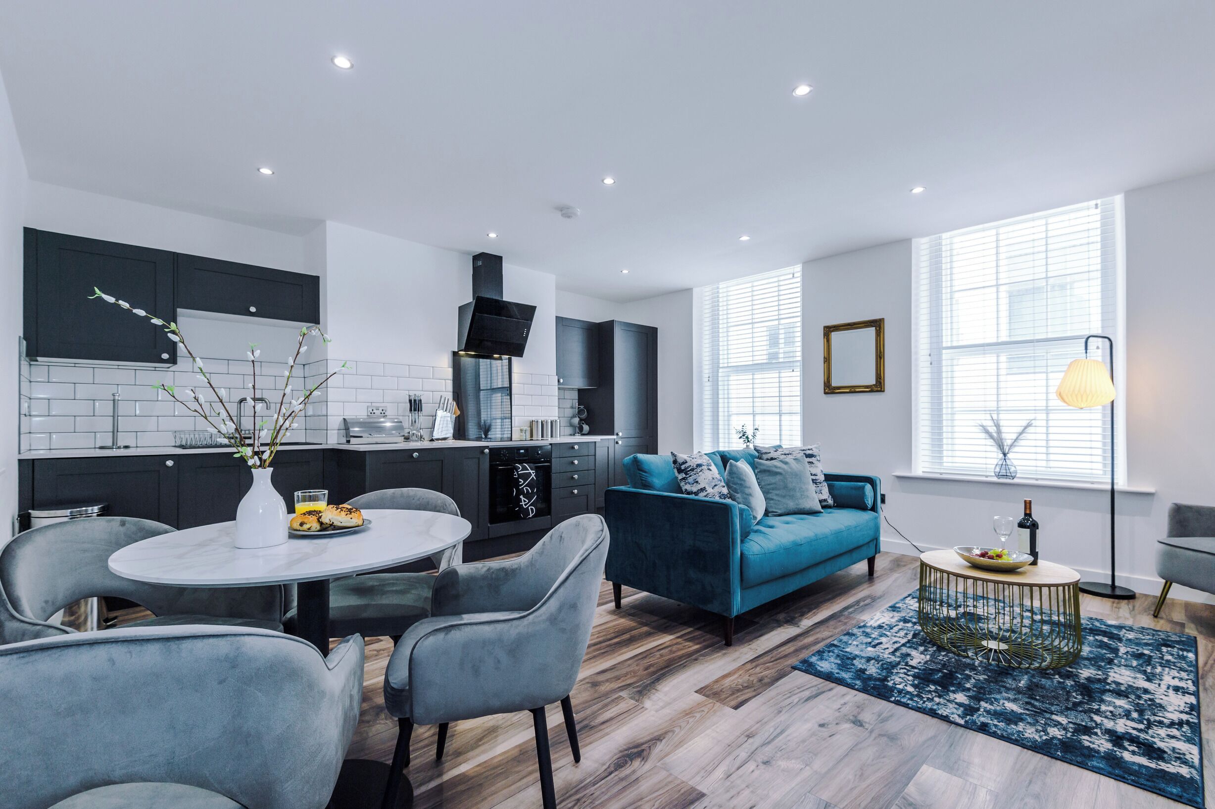 Apartamento clássico, 2 quartos | Parte interna
