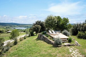 Tenda Familiar, vista para o lago | Terraço/pátio interior