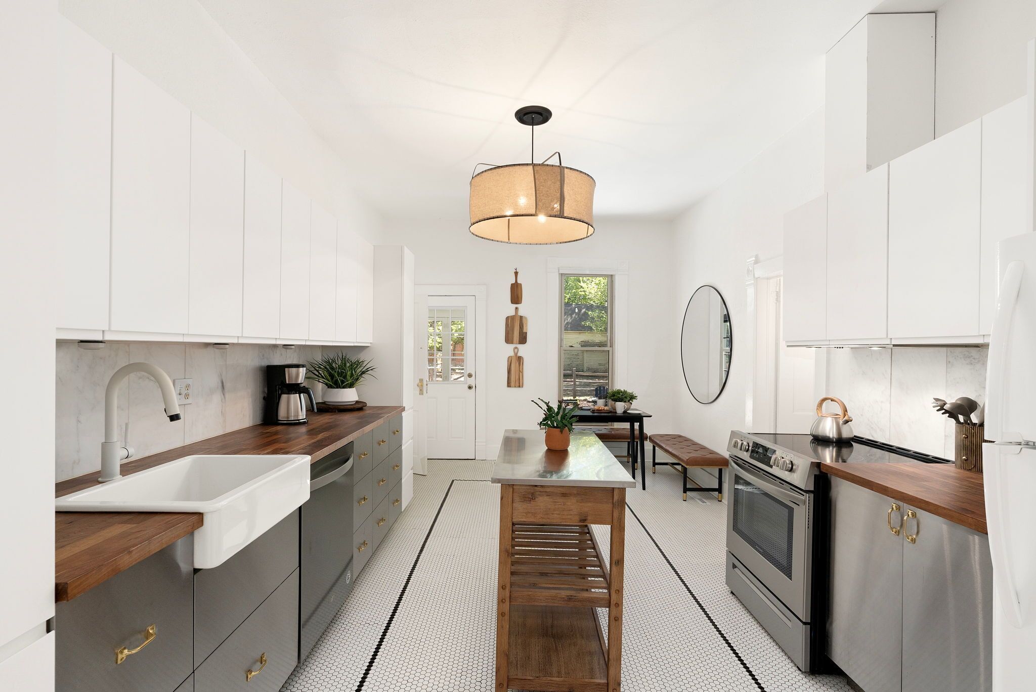 Casa, várias camas, banheira de imersão, vista para o jardim (Little Luxe Retreat) | Cozinha privada