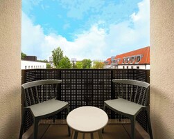 Suíte, sacada | Terraço/pátio