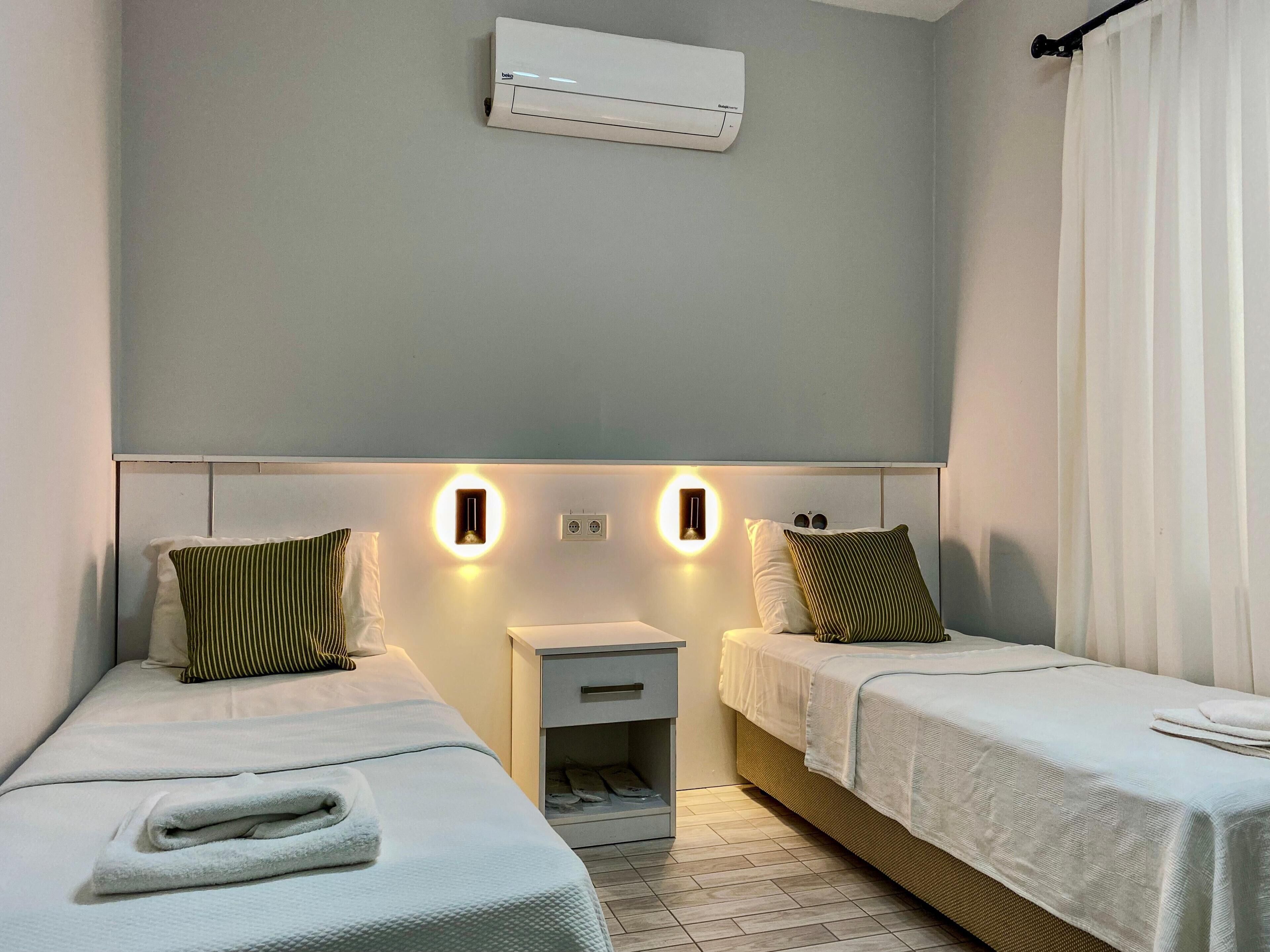 Apartamento standard | Cofres nos quartos, Wi-Fi de cortesia