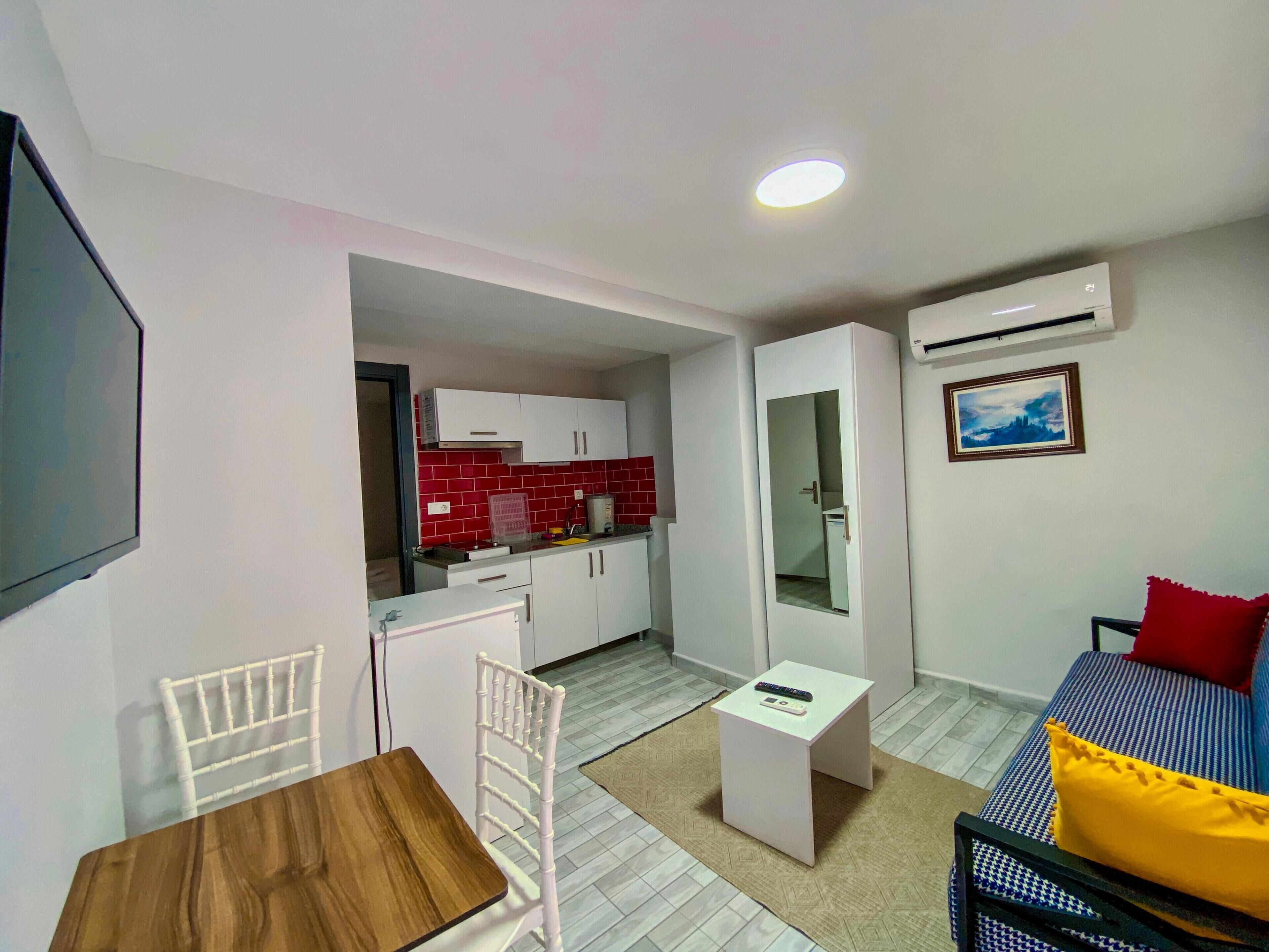 Apartamento básico | Área de estar