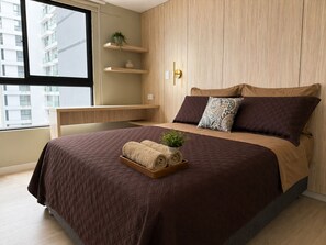 Apartamento conforto, 2 quartos, para não fumantes