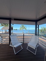 Bungalow Superior, vista para a praia | Terraço/pátio interior