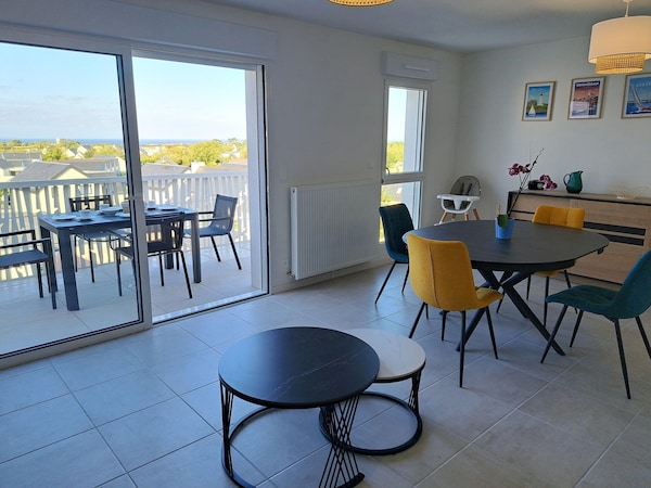 Sea View Family Stay In Plouarzel - Plouarzel