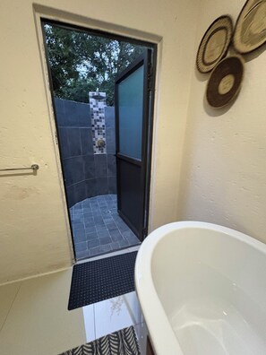 Quarto casal ou duplo superluxo, vista para o parque | Banheiro