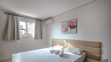 Apartamento Comfort, ar condicionado, Vista para a cidade | Com decoração personalizada