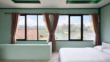 Quarto família, vista para o lago