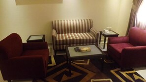 Apartamento, 1 quarto | Área de estar