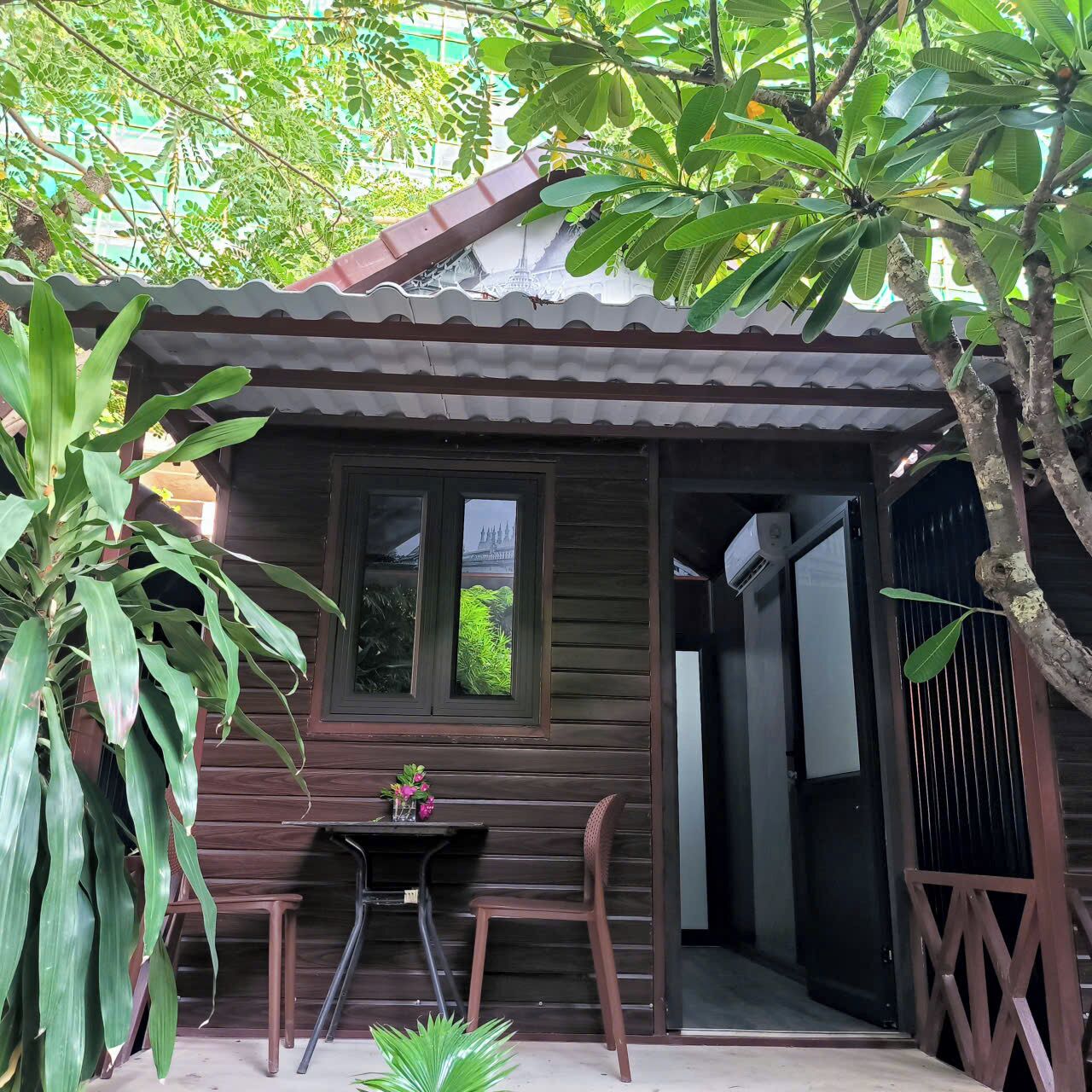 Quarto Duplo Superior, vista para o jardim | Wi-fi grátis 